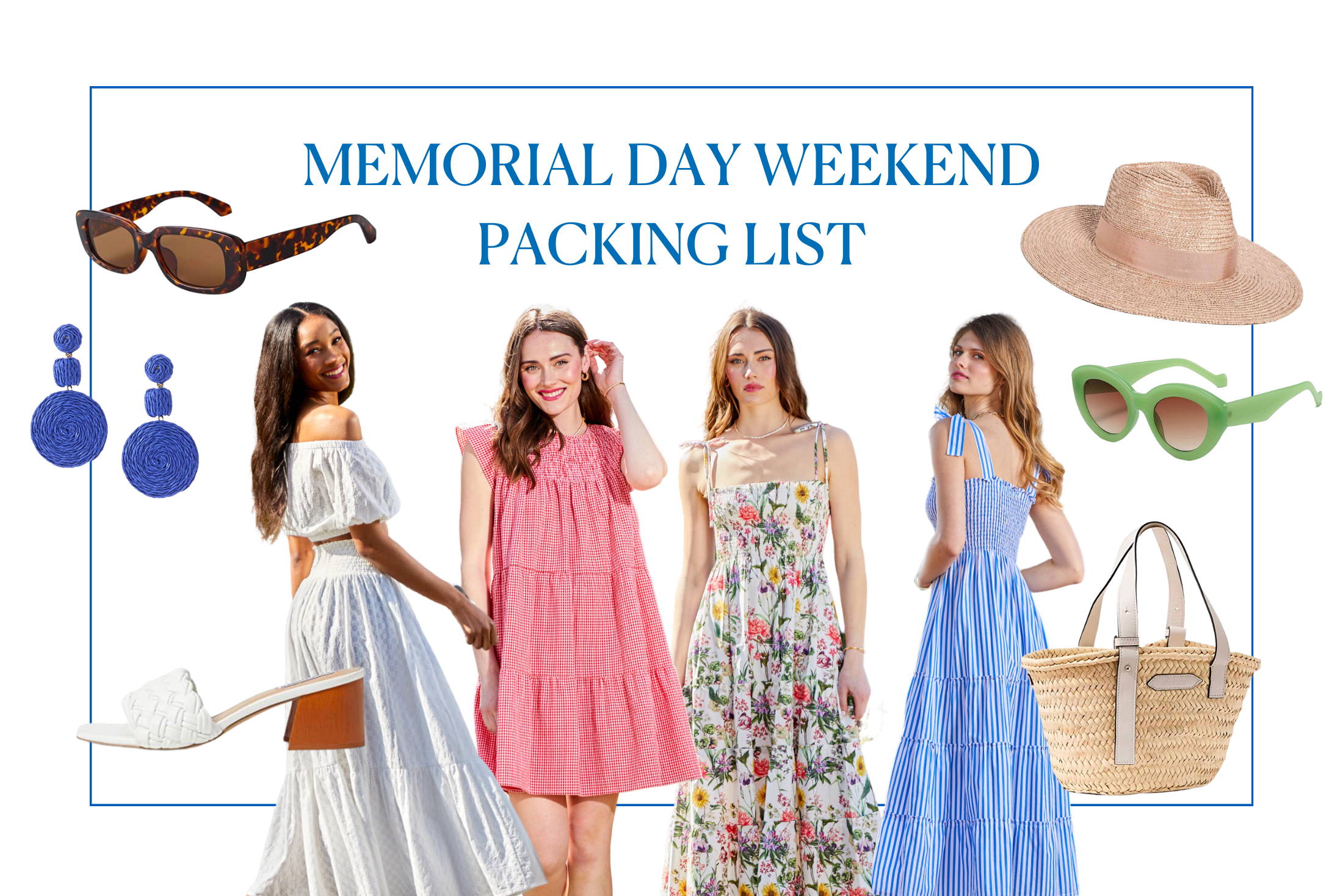 Memorial Day Weekend Packing List – Maxwell & Geraldine